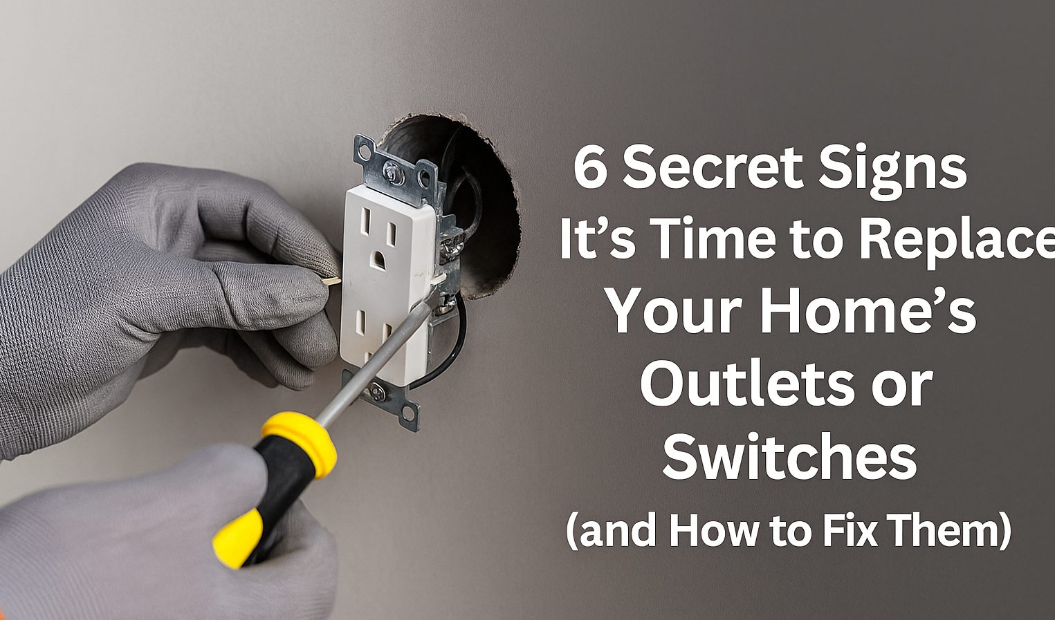 6 Secret Signs It’s Time to Replace Your Home’s Outlets or Switches ...